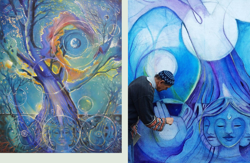 Unveiling of the Mural T’zunun, Maestro Carlos Cabán | Discover San ...